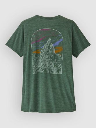 Patagonia Cap Cool Daily - Cloud Crag T-Shirt vert