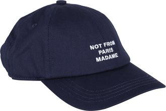 Dr&ocirc;le de Monsieur Homme, Accessoires, Bleu, Taille: ONE Size Le Casquette Slogan Hat