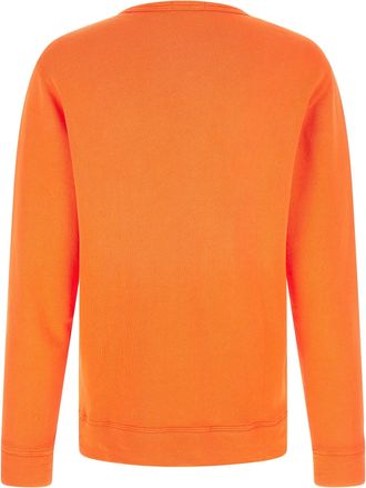 Polo Ralph Lauren Logo-Embroidered Cotton Loopback Sweatshirt - Orange