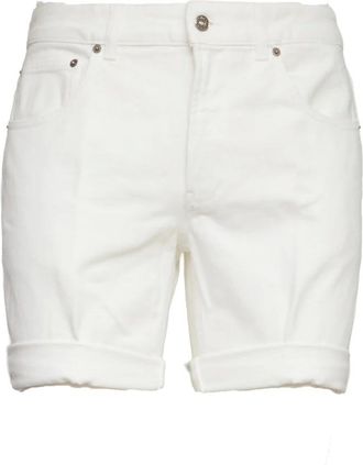 Dondup Homme, Shorts, Blanc, Taille: W33 Derick Bermuda Shorts