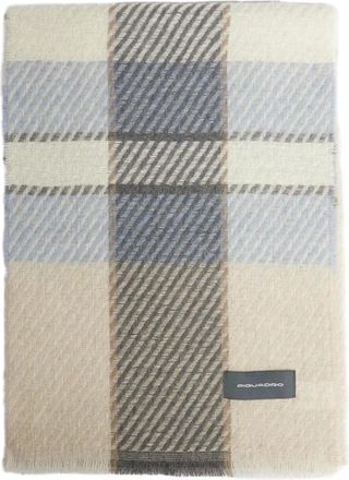 Piquadro Homme, Accessoires, Beige, Taille: ONE Size Wool and cashmere scarf