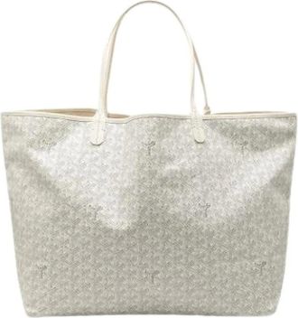 Goyard Pre-owned Sacoche bandouli&egrave;re Saint Louis GM - Femme - Pre-owned - Blanc - Taille: ONE Size