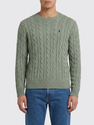 Polo Ralph Lauren Pull POLO RALPH LAUREN Homme couleur Vert Sauge