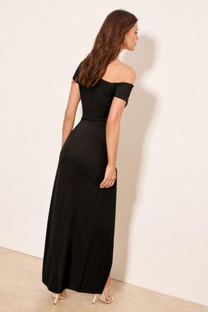 Lipsy Maxikleid Lipsy Maxikleid mit geraffter Taille, Regular (1-tlg)
