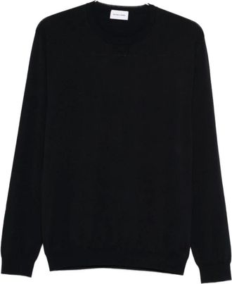Scaglione Homme, Pulls, Noir, Taille: L Pull ras du cou