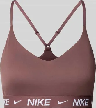 Nike Bustier mit Label-Details und verstellbaren Tr&auml;gern