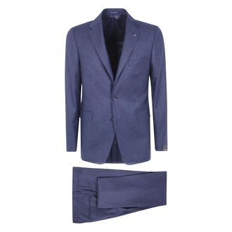 Tagliatore Single Breasted Suits - - Suits - Herren - Blau - M