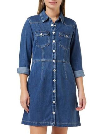 Levi's Otto Western Dress, Square Deal, XS Femmes