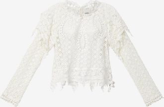 Isabel Marant Top Hyliana - Femme - Blanc - Taille 34 - Isabel Marant