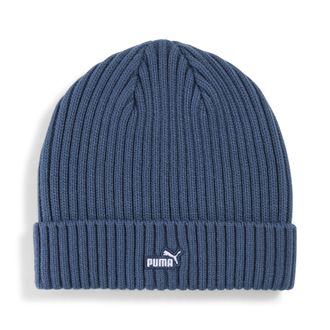 Puma Erwachsene Essentials Patch Beanie OneSize, Dark Indigo Blue