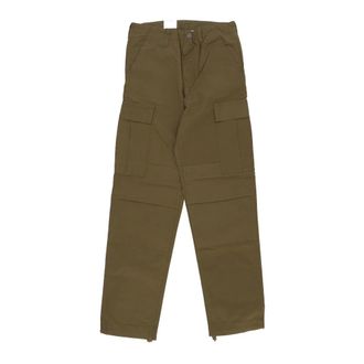 Carhartt Work in Progress Cargo Pant Regular Fit Highland Rinsed - - Trousers - Herren - Gr&uuml;n - W31 L32