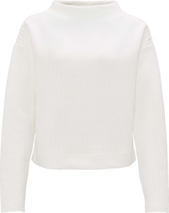 OPUS Damen Sweatshirt | Sweater GYNAMI Regular mit Struktur Milk, 40