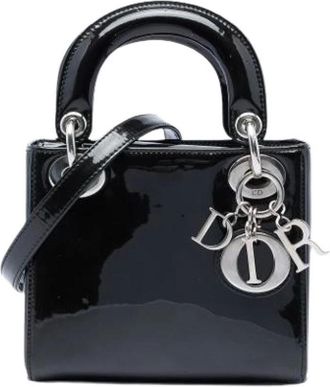 Dior Sac &agrave; main Lady Dior doccasion - Femme - Pre-owned - Noir - Taille: ONE Size