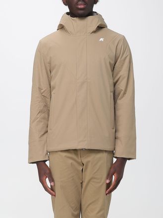 K-Way Kurzer wasserdichter Parka mit Kapuze und PrimaLoft-Wattierung