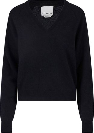 SA SU PHI Kaschmir- Und Seidenpullover
