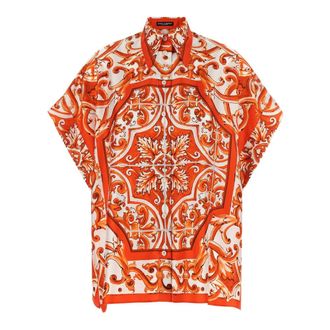 Dolce & Gabbana Damen, Blusen & Hemden, Orange, MGr&ouml;&szlig;e