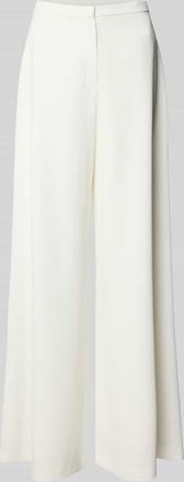 Swing Wide Fit Stoffhose mit Haken- und Rei&szlig;verschluss