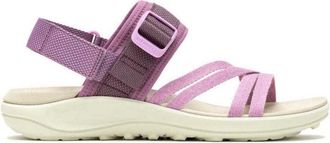 Merrell Damen District 4 Backstrap Sportsandale, Mauve, 39 EU