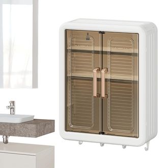 Generic Badezimmerschrank - Wandmontierter Küchenschrank für Kühlschrank, Wandmontierter Badezimmerschrank | Gewürzregal Küche für Speisekammer