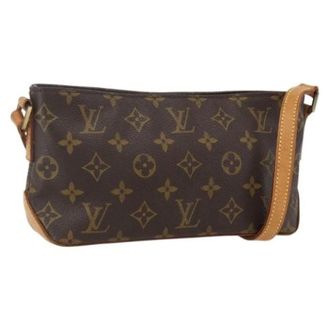 Louis Vuitton Sac bandouli&egrave;re vintage en toile Pre-owned - Femme - Pre-owned - Brun - Taille: ONE Size