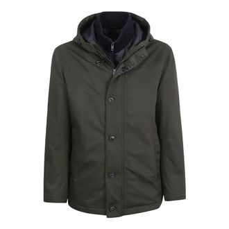 Fay Double Front Jacke - - Coats - Herren - Gr&uuml;n - M