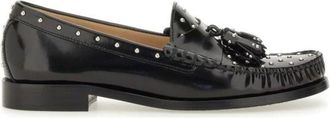 Stuart Weitzman Femme, Chaussures, Noir, Taille: 37 EU Lottie Tassel Loafer