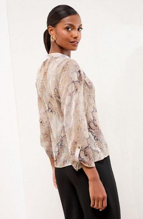 Lipsy Langarmbluse Lipsy Bluse mit Utility-Tasche, Regular (1-tlg)