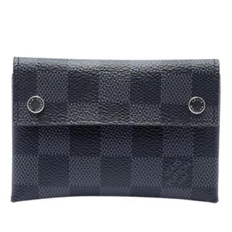 Louis Vuitton Portefeuille Pre-owned en toile Damier Graphite - Femme - Pre-owned - Noir - Taille: ONE Size