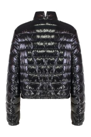 Moncler Womens Down Jacket Knut Black Polyamide Nylon Puffer