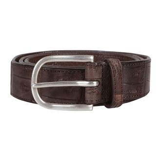 Orciani Cocco Coda Farbg&uuml;rtel - - Accessories - Herren - Braun - 90 CM