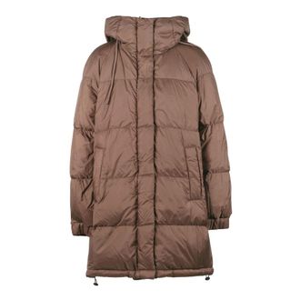 Max Mara Femme, Manteaux, Brun, Taille: 46 FR Anfora Reversible Parka