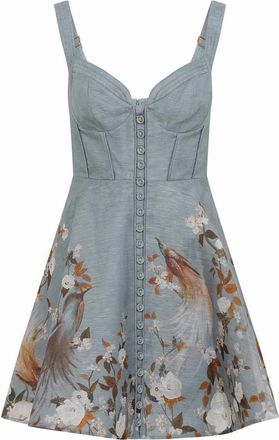 Zimmermann Kurzes Kleid - Blau