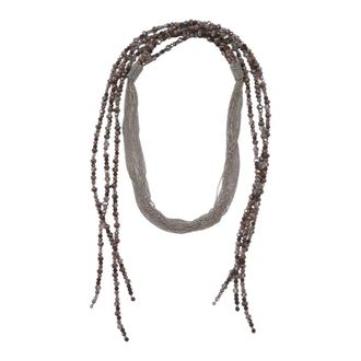 PESERICO unisex, Accessoires, Brun, Taille: ONE Size Beaded Necklace