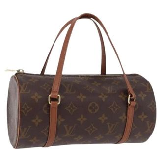 Louis Vuitton Sac &agrave; main en toile Monogram Pre-owned - Femme - Pre-owned - Brun - Taille: ONE Size