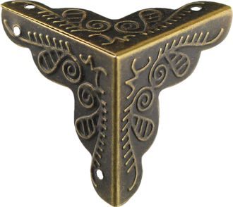 Generico Staubschutzecken f&uuml;r Treppen: Vintage-Stufenkantenschutz, Holzschutz, dekorative Eckpolster | M&ouml;belschutz gegen Besch&auml;digungen, verbesserte Pr&auml;vention