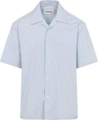 Jil Sander Homme, Chemises, Bleu, Taille: M Chemise en coton bleu clair