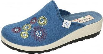 FLY FLOT Mules femme 330022, Pointure:40 EU, La couleur:bleu