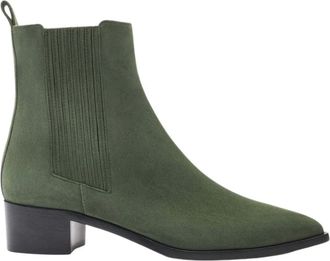 Scarosso Femme, Chaussures, Vert, Taille: 35 EU Olivia Bottes Chelsea &agrave; Talons