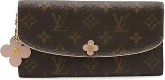 Louis Vuitton Pre-owned Portefeuille Emilie Monogram Long Wallet - Femme - Pre-owned - Brun - Taille: ONE Size