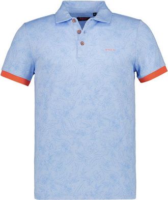 N.Z.A. Herren Polo-Shirt blau
