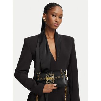 Just Cavalli Handtasche Just Cavalli Iconic Snakes 81RA4BA7 ZSE07 Schwarz