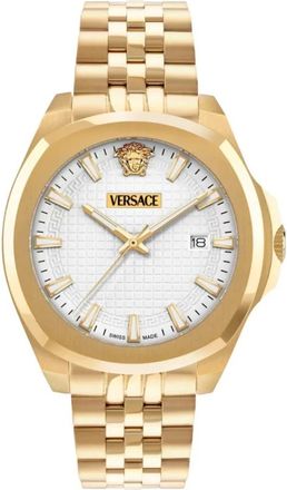 Versace Homme, Accessoires, Jaune, Taille: ONE Size Montre Analogue