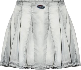 Diesel Femme, Jupes, Gris, Taille: W27 De-Spiki-Fsi Skirt
