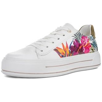 Ara Femme Canberra Basket, Blanc Tropicana Multi Herb, 40 EU Large