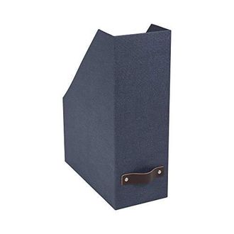 Bigso Box of Sweden 5911C3843 Porte Magazine Panneau de Fibre Bleu 25,0 x 11,5 x 32,2 cm