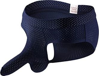 Generic String sexy pour le sexe masculin d&eacute;contract&eacute; maille trompe d&eacute;l&eacute;phant solide respirant sous-v&ecirc;tements solides slips solides strings &eacute;rotiques conforta