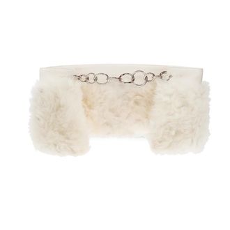 Jil Sander Lederhalsband - - Accessories - Damen - Beige - ONE SIZE