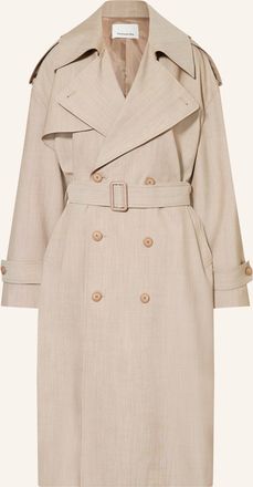 Frankie Shop Oversized-Trenchcoat Dursley beige
