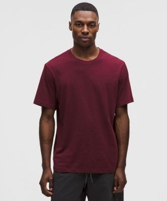 lululemon T-Shirt Zeroed In pour Hommes - Burgundy - Taille 2XL