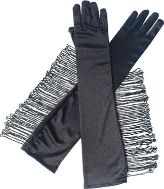 Dirndline Fingerhandschuhe Fransen